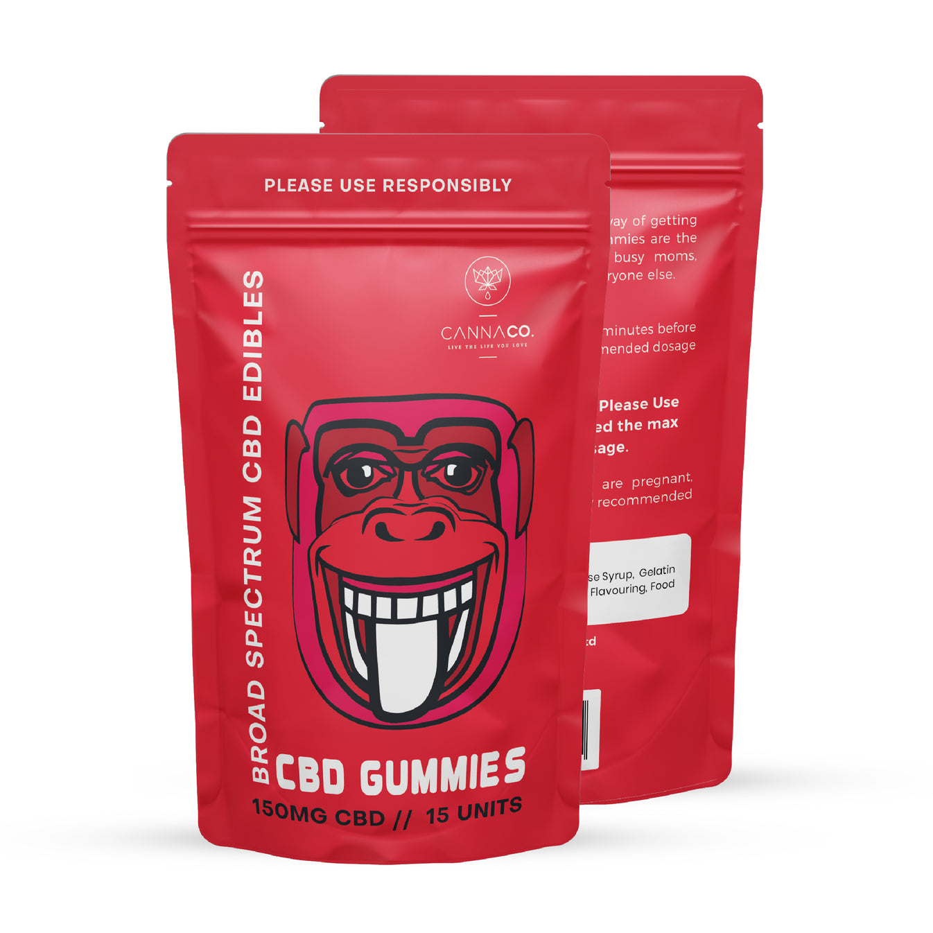 CBD Gummies Red Pack – Cannaco.